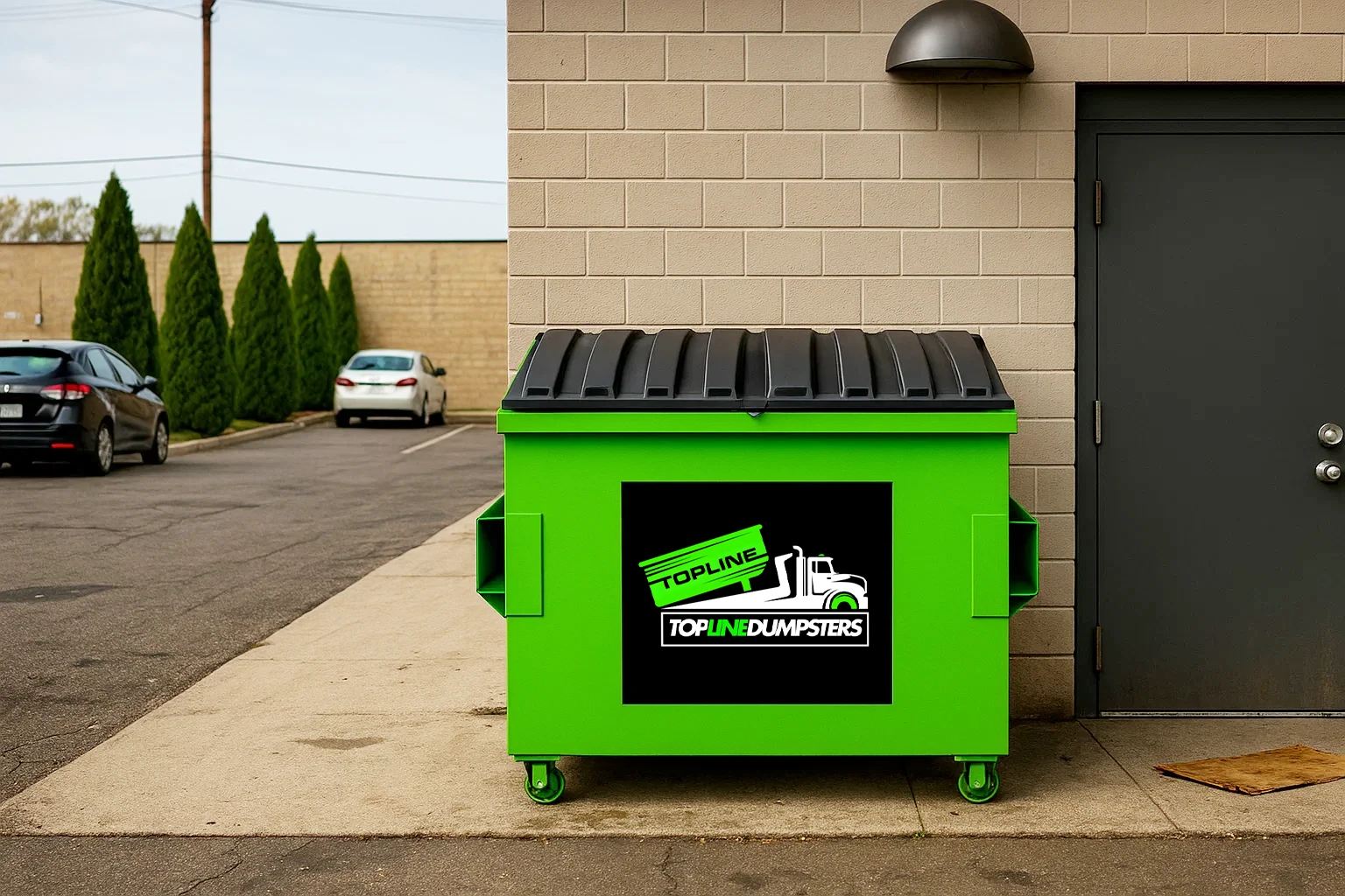 Commercial Dumpster Rentals - Landing - Topline Dumpster Rental